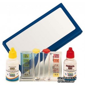 Bộ dụng cụ test nước bể bơi | Hộp kit thử nước hồ bơi